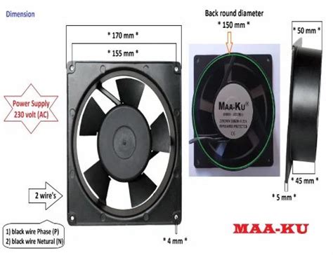 32 Watts Industrial Panel Cooling Fans 220 Vac At Rs 400 Piece In