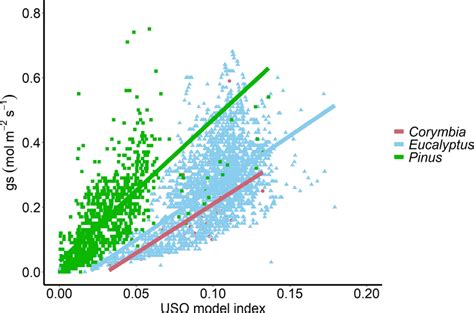 Relationship Between Stomatal Conductance With The Slope Parameter Of