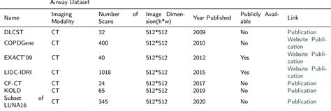 table 4 from human treelike tubular structure segmentation a