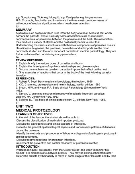 Lecture Notes Parasitology 2 PDF