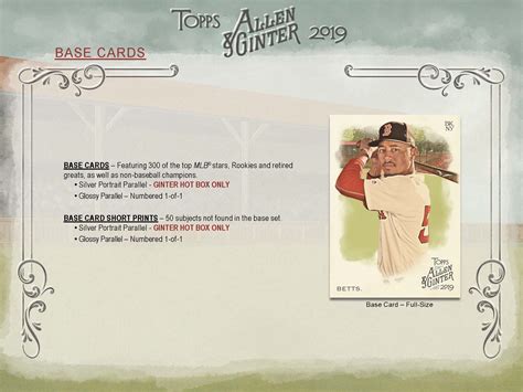 Topps Allen And Ginter Baseball Cards A Collector Favorite Returns