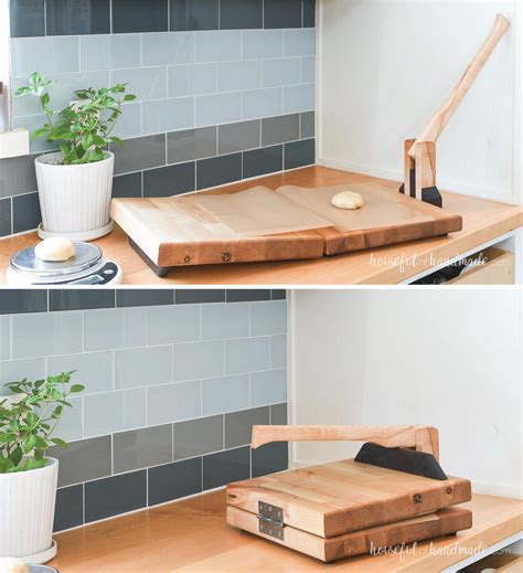 Wood Tortilla Press Build Plans Houseful Of Handmade