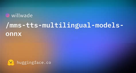 Willwademms Tts Multilingual Models Onnx · Hugging Face