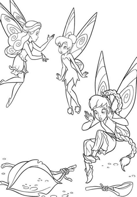 Tinkerbell Coloring Drawings