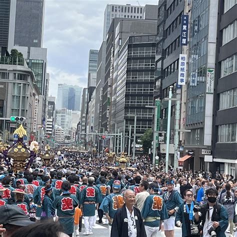 『2024年6月 6年ぶりに行われた山王祭神幸行列と、その2日後に行われた下町連合連合渡御に行ってきた。』東京の旅行記・ブログ By 旅じぞう