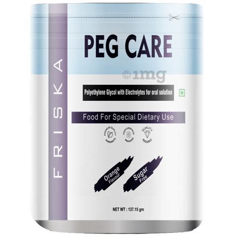 Peg Care Polyethylene Glycol With Electrolytes For Oral Solution 137