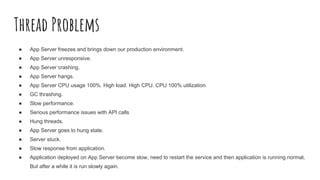 Java Troubleshooting Thread Dump PPT