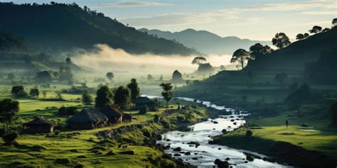 Premium Photo Artwork That Highlights The Fact That Mawsynram Despite