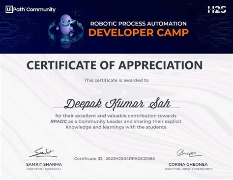deepak kumar sah on linkedin rpadc uipath hack2skill rpadc