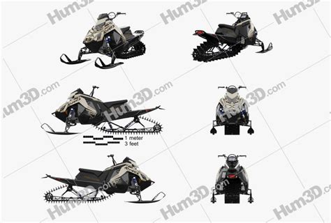 Polaris 650 Rmk Khaos Slash 146 2023 Blueprint Template