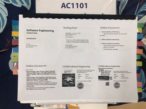 Cz2006 Software Engineering Notes Pyp Self Made Notes Hobbies