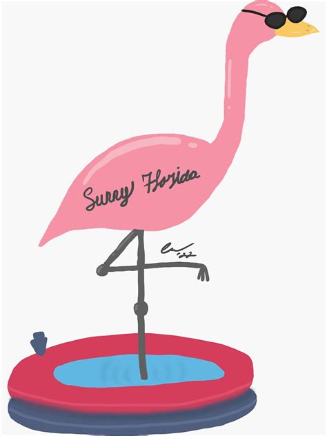 Knick Knack Sunny Florida Sticker For Sale By Pebblefruits Redbubble