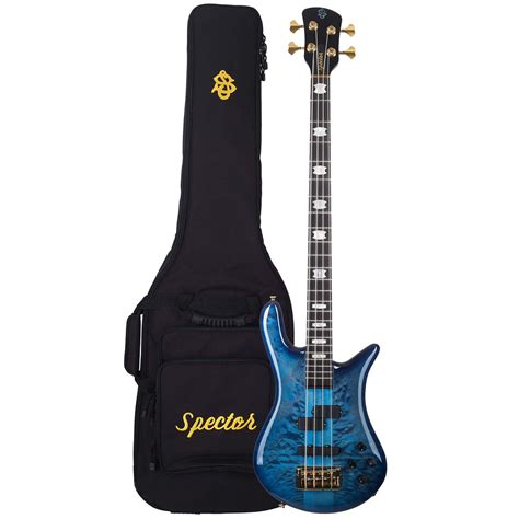 Spector Euro 4 Lt Bass Guitar Blue Fade Gloss Prosoundgear