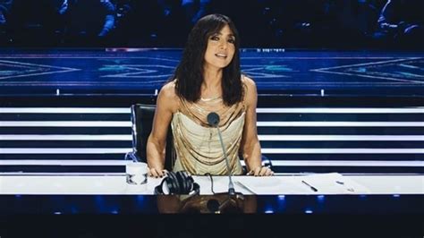 Ambra Angiolini A X Factor 2023 Col Corsetto Stringato Arricchisce Il