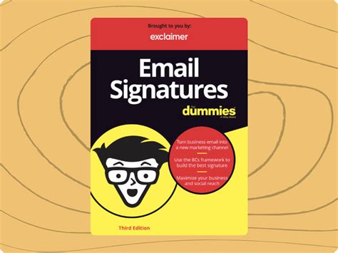 Email Signatures For Dummies Free Guide By Exclaimer