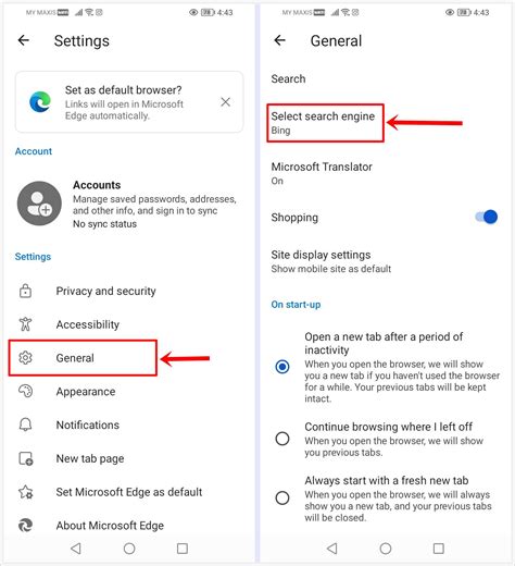 How To Change The Default Search Engine On Android And IOS