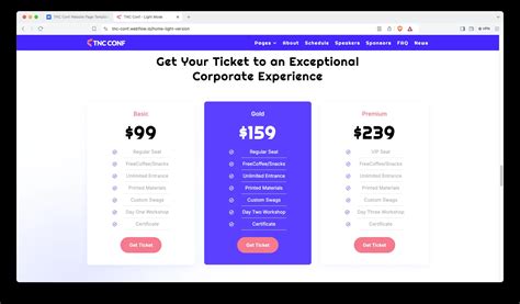tnc conf new webflow event template with video themencode llc