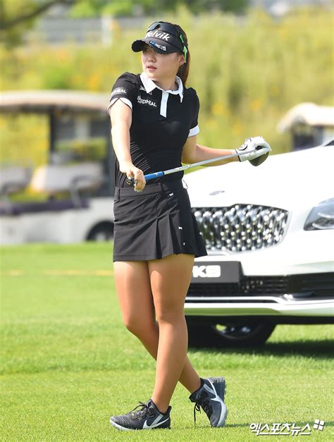 Lpga Nice Legs Golf Outfit Hot Actresses Ladies Golf Sport Girl