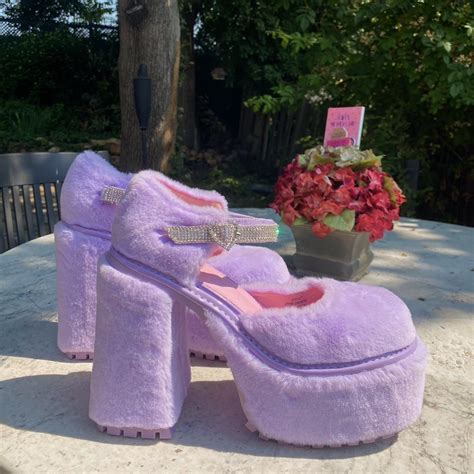 Sugar Thrillz Women's Purple Courts | Depop