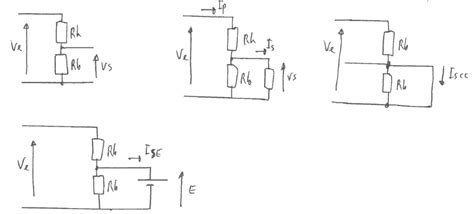 Le Pont Diviseur De Tension Avec Ses Deux Résistances