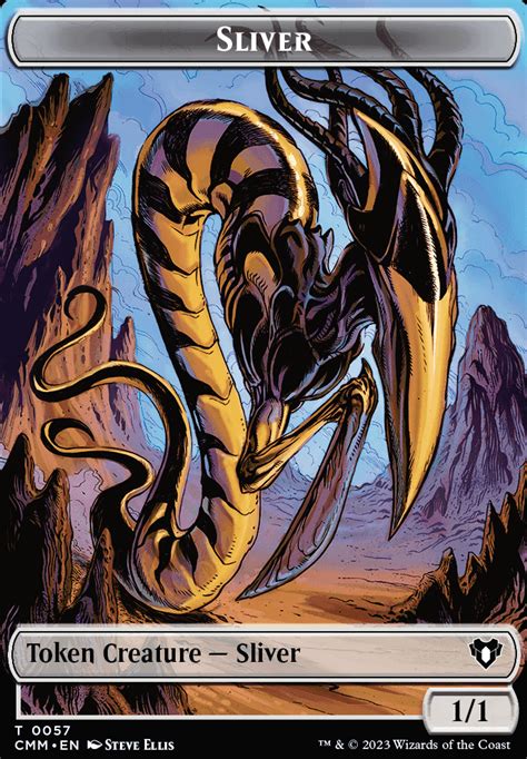 Commander Masters Sliver Swarm Precon Commander Edh Mtg Deck