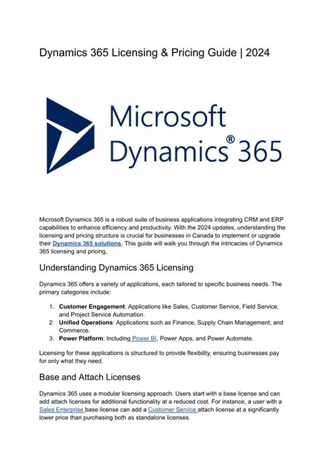 Ppt Dynamics 365 Licensing And Pricing Guide 2024 Powerpoint Presentation Id 13381154