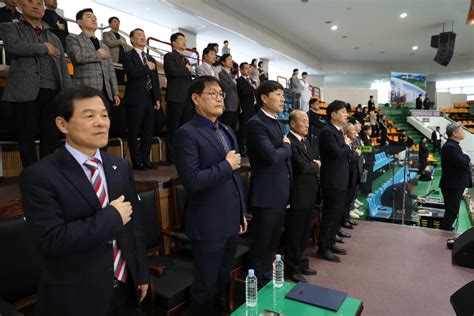 2024년도 전국 종별태권도선수권대회영천에서 성대하게 개막 세계태권도무예신문