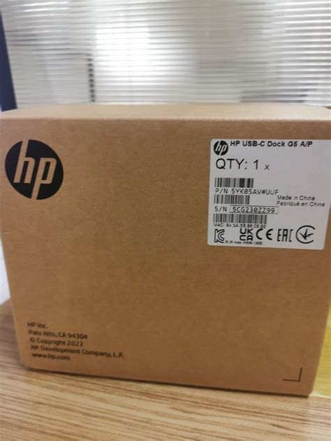 New Hp Usb C Dock G Years Warranty Computers Tech Parts Accessories Cables Adaptors