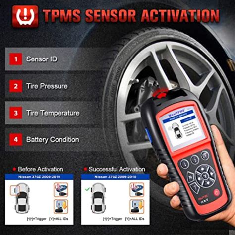 Tpms Tire Pressure Monitor System Sensor And Tools