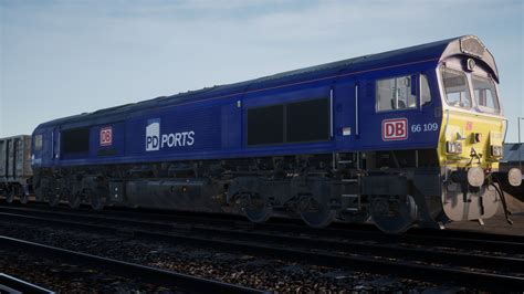 Class 66 Pd Ports 66109 Teesport Express Train Sim Community