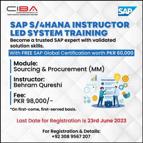 Sap Sapcertification Discountedprice Cibasap Sappakistan