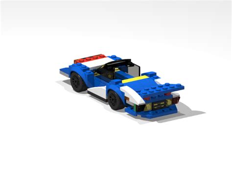 Lego Moc Race Car By Wonderbrickz Rebrickable Build With Lego