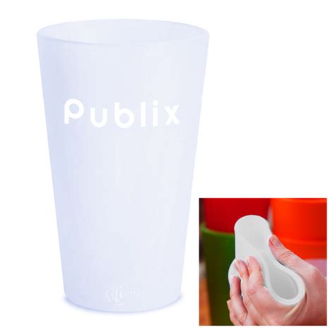 Silipint® Silicone Flexible 16oz Original Pint Glass Pl Icicle