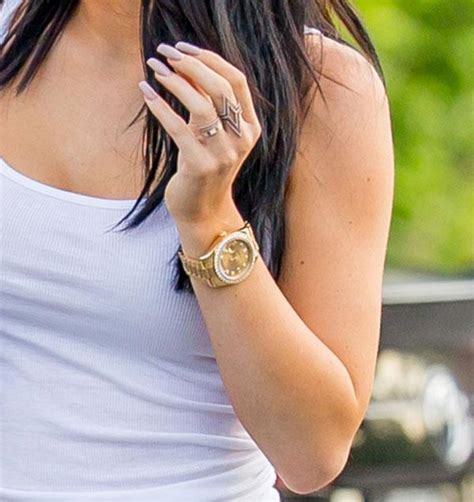 Kylie Jenner Steps Out With A Ring On Her Left Hand Again Just Days Before Her 18th Birthday