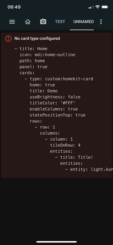 Custom Lovelace Card Homekit Style Card Lovelace And Frontend Home Assistant Community