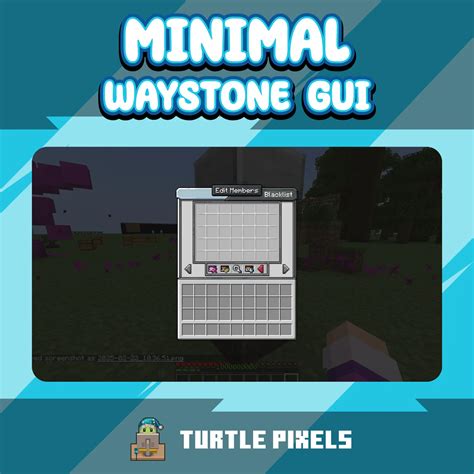 Minimal Waystone Gui Mcmodels