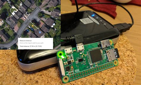 raspberry pi zero w wifi speed at 1m 10m and 25m also across the