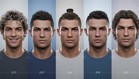 Cristiano Ronaldo Haircut Evolution Timeline Update