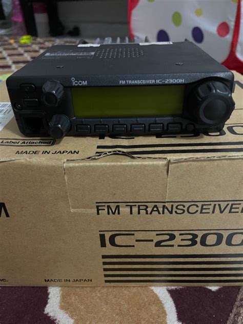 Icom Ic 2300h Mobile Phones Gadgets Walkie Talkie On Carousell