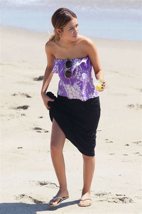 Hollywood Celebuzz Christian Serratos Bikini Candids In Malibu
