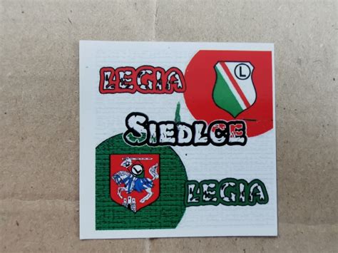 Vlepki Legia Warszawa Siedlce Kraków Licytacja na Allegro Lokalnie