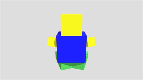 Roblox Confused Noob Shoulder Buddy Download Free 3d Model By Fshmeft