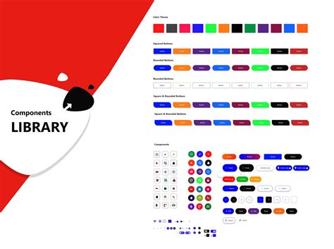 Adobe XD Components Library On Behance