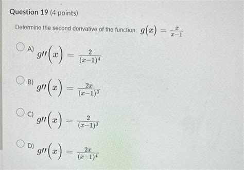 Solved Consider An Everywhere Defined Function With First