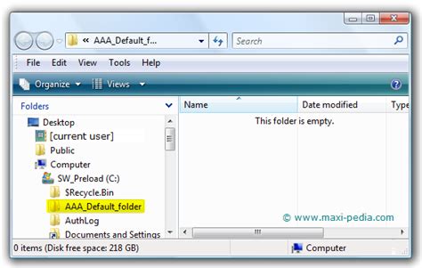 Computer Folder Windows 7