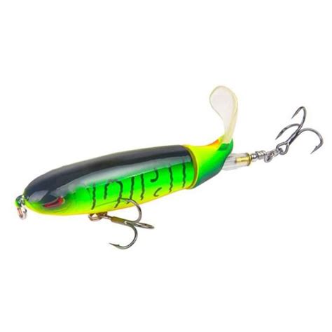 Type 1 Leurre Whopper Plopper Rigide De Qualité Supérieure Avec Queue