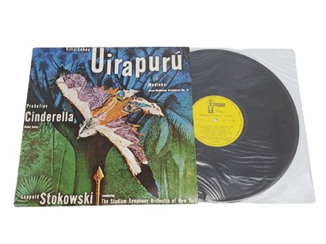Lp Vinil Villa Lobos Prokofiev Cinderella 1985 Item De Música Vinil