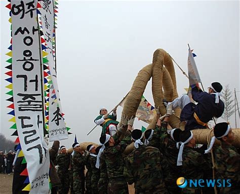 여주 쌍용거 줄다리기 펼치는 한마당 잔치 네이트 뉴스