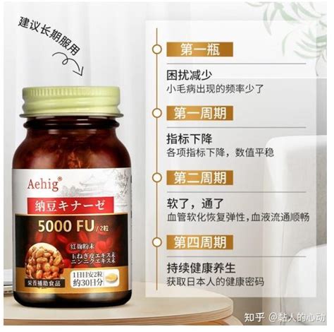 纳豆激酶胶囊推荐！纳豆激酶的功效与作用！ 知乎