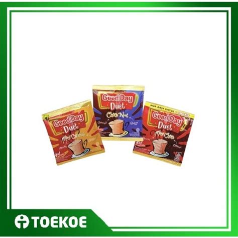 Jual Toekoe Kopi Good Day Duet Renceng Rasa Mocacaramel Choconut Mocachoco Isi 10 Pcs